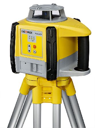 Geomax Zone 20H Rotating Laser, ZRD105 Digital Detector, Alkaline GeoMax